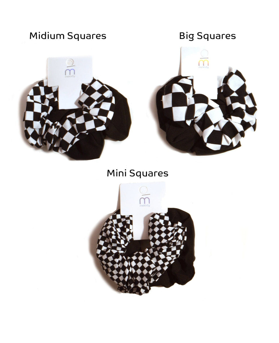Checkered Scrunchie – CHERRIE