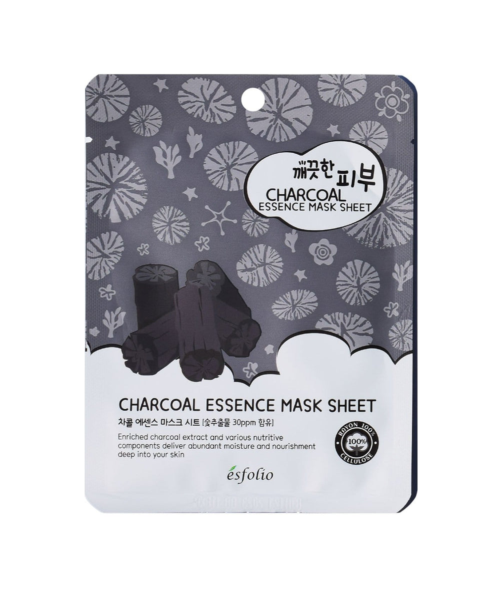 Esfolio Charcoal Essence Mask – CHERRIE