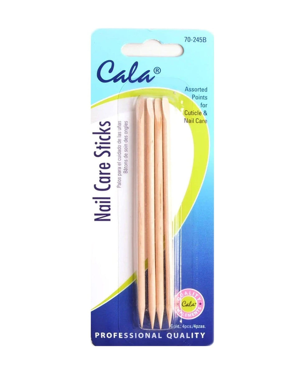 Cala Double Tipped Cuticle Nail Care Sticks (4pk) – CHERRIE